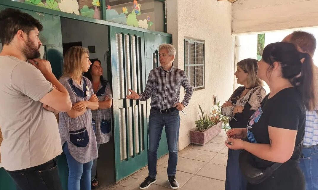 El SUTEBA realizó una recorrida por varios establecimientos educativos ...