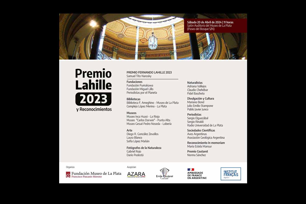 Norma Sánchez recibe el premio “Coutaret” en Museo de La Plata – Fuerte ...