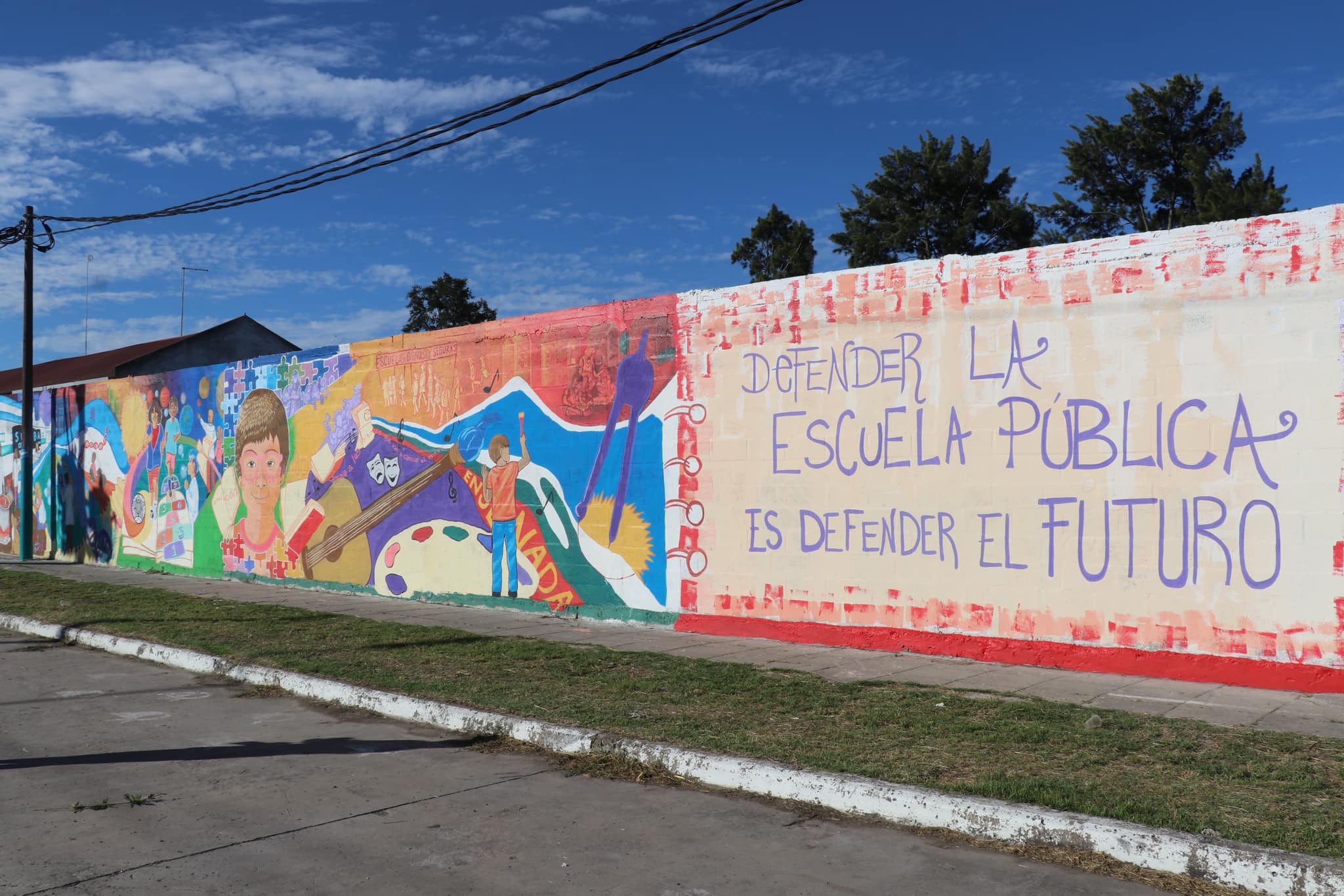 Inauguraron mural en el barrio 5 de Mayo – Fuerte Barragán