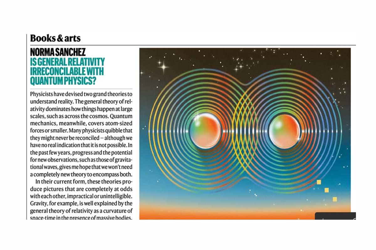 Científica ensenadense explicando el universo en la revista británica ...